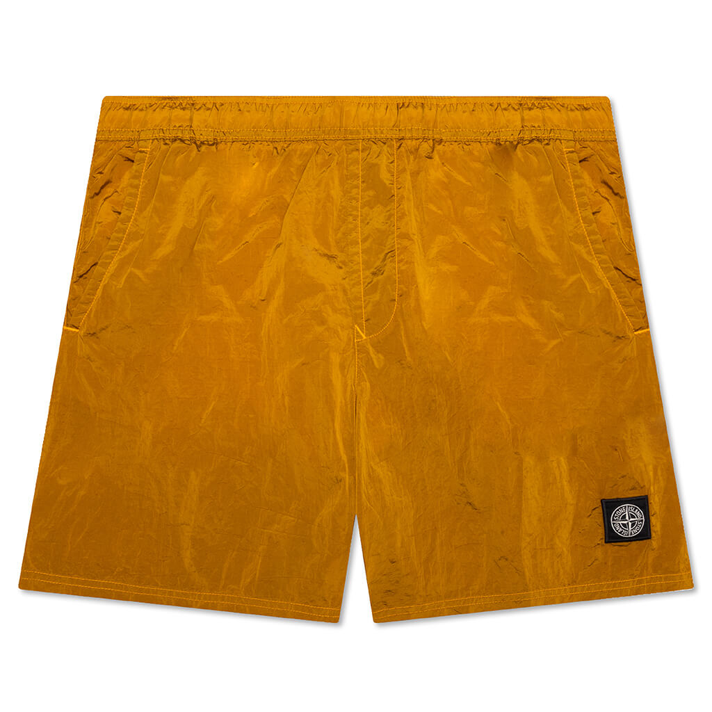 Nylon Metal Shorts - Orange – Feature