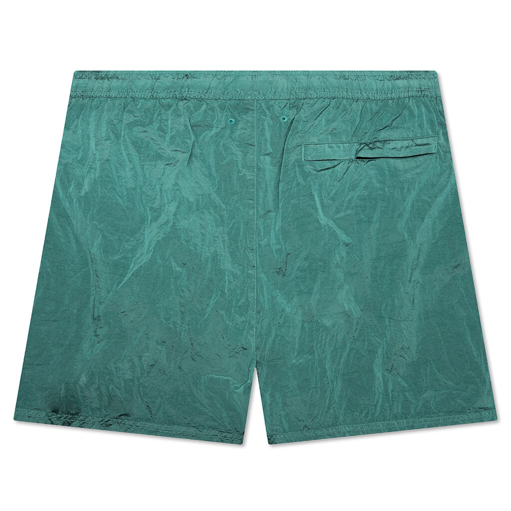 Nylon Metal Shorts - Turquoise – Feature