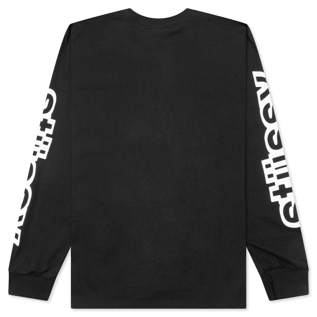 Sideways L/S Tee - Black – Feature