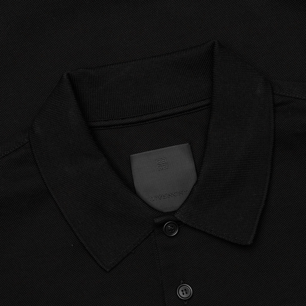 Silk Base Polo - Black – Feature