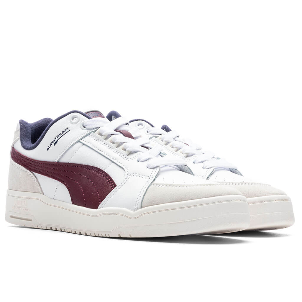 Slipstream Lo Retro - White/Regal Red – Feature
