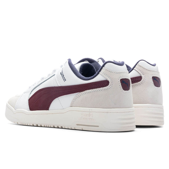Slipstream Lo Retro - White/Regal Red – Feature