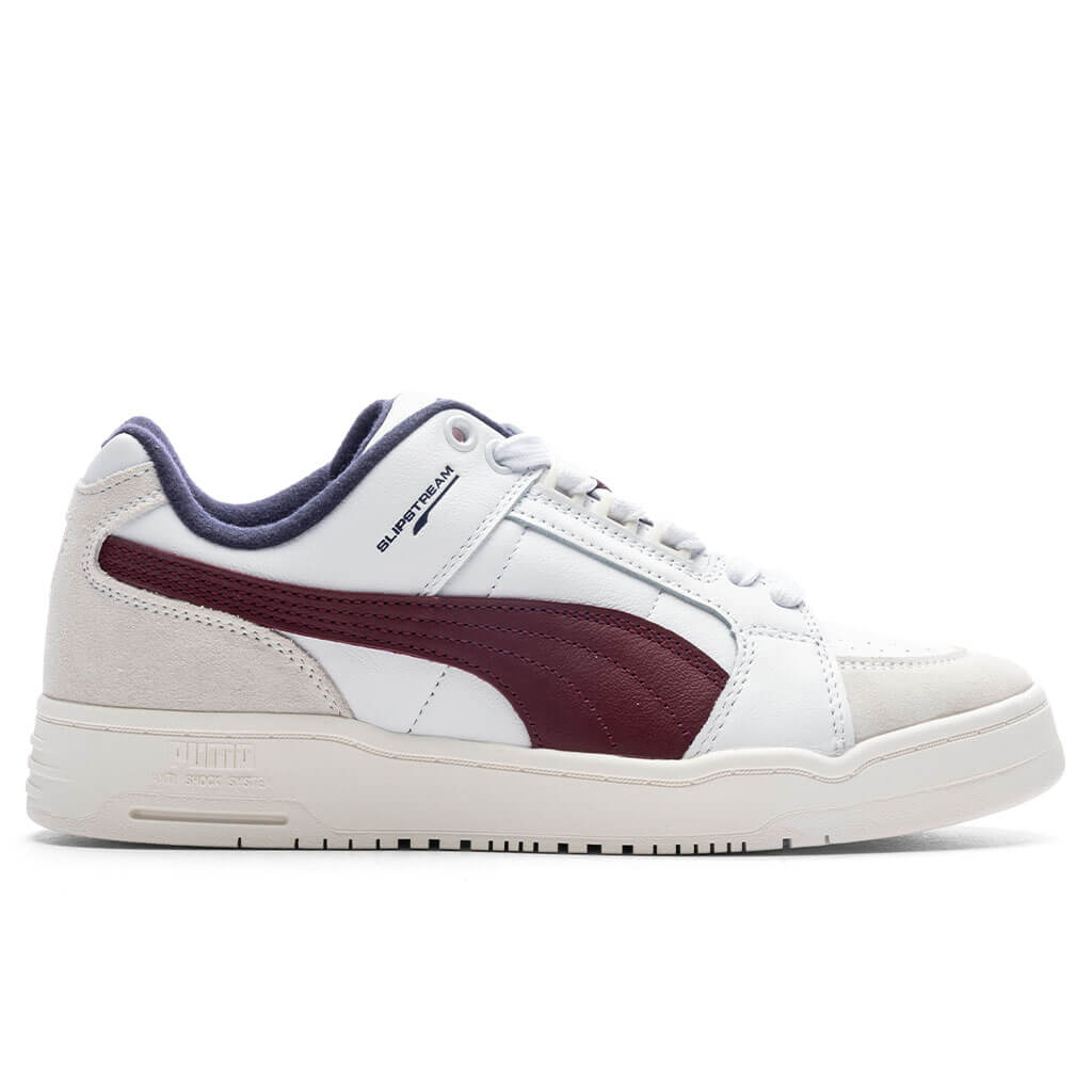 Slipstream Lo Retro - White/Regal Red – Feature