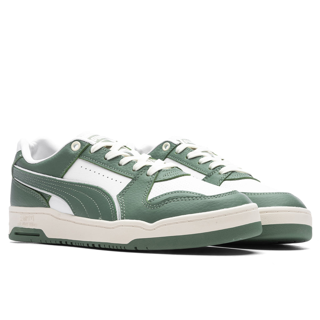 Slipstream Lo Vintage - White/Eucalyptus – Feature