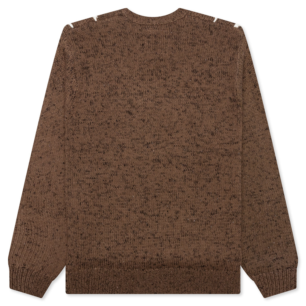 Smiley Sunrise Sweater - Acorn – Feature