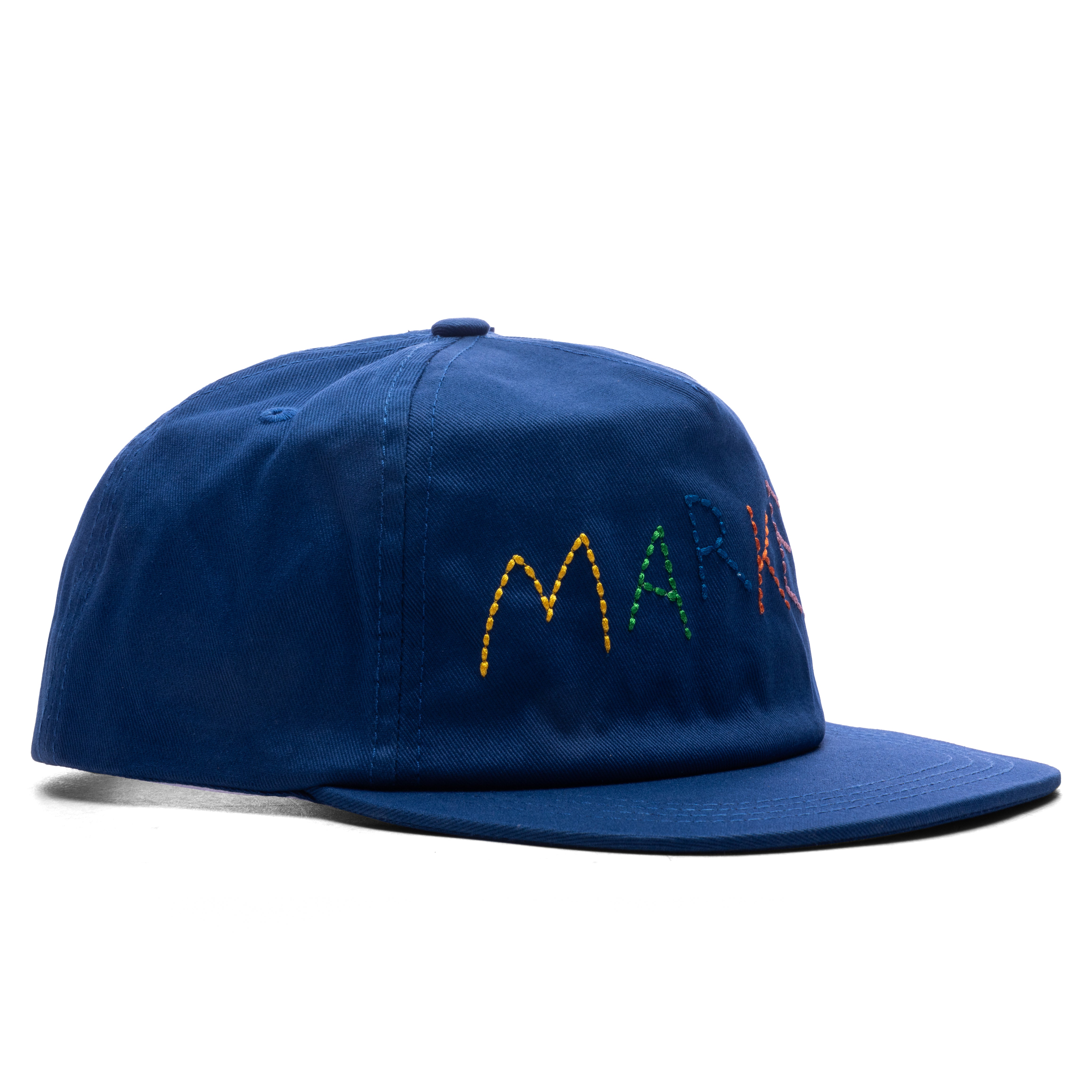 Soft Stitch 5-Panel Hat - Egyptian Blue – Feature