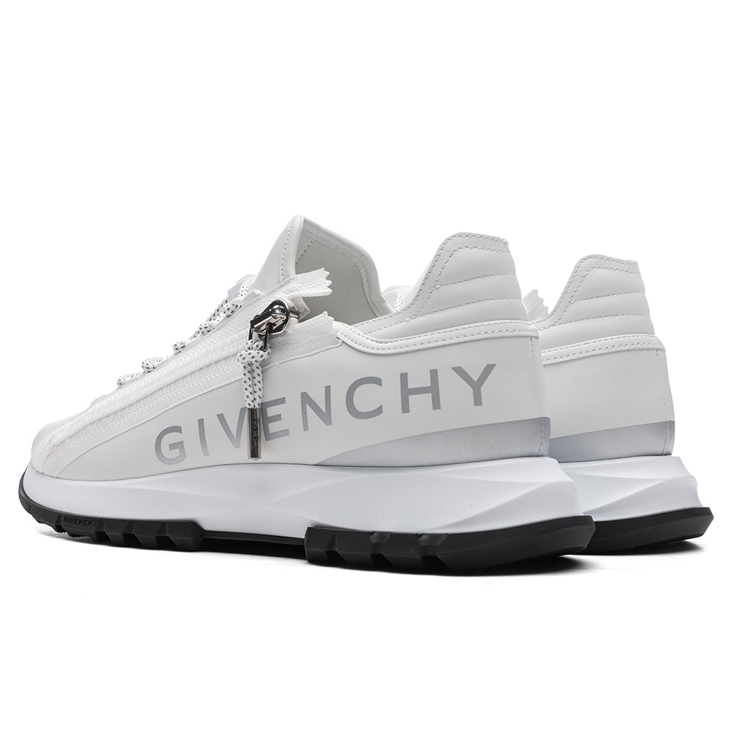 Spectre Zip Runners - White/Silvery – Feature