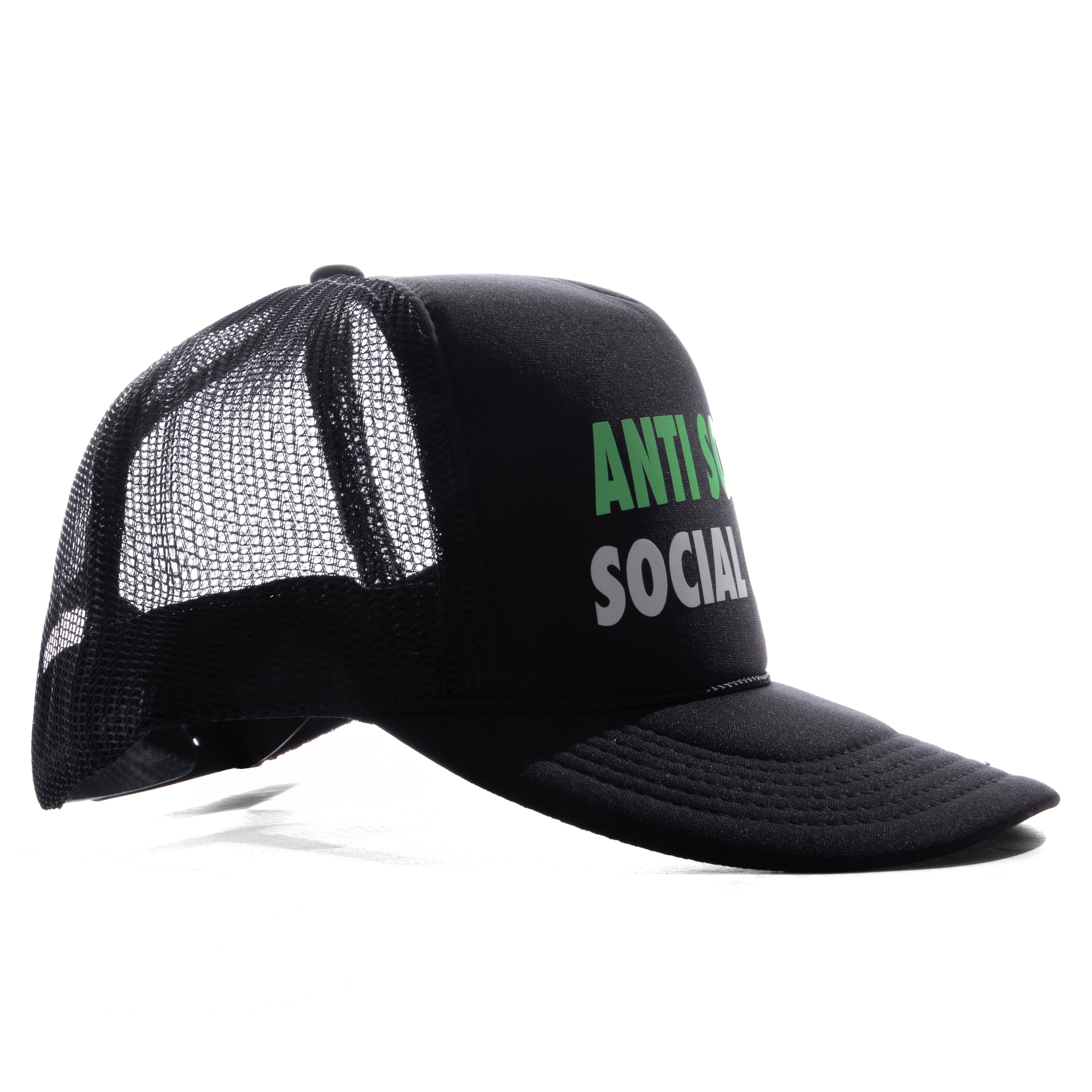 Spell Out Trucker Cap - Black – Feature