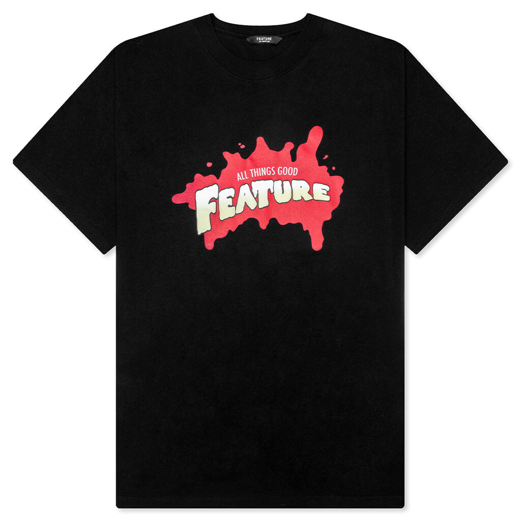 Splatter Tee - Black – Feature