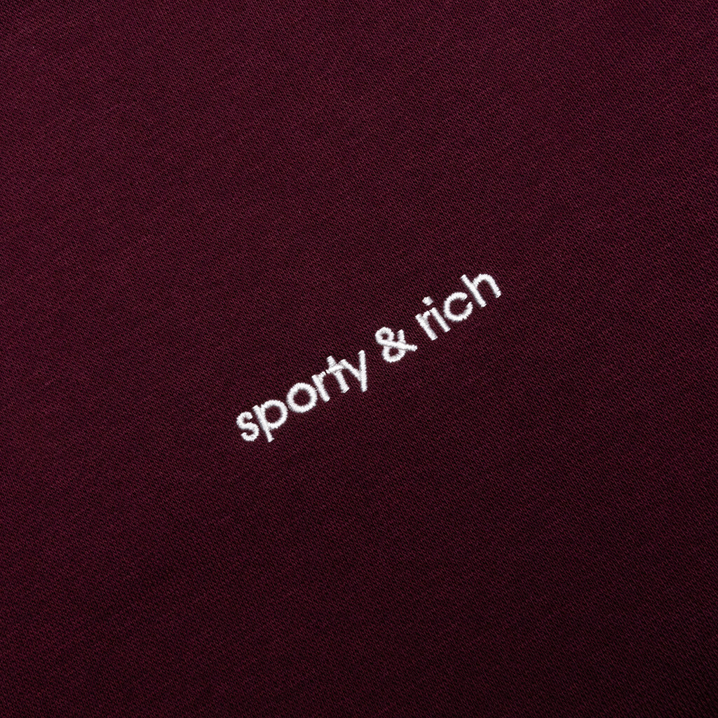 Adidas x Sporty & Rich Sweatshirt - Maroon – Feature
