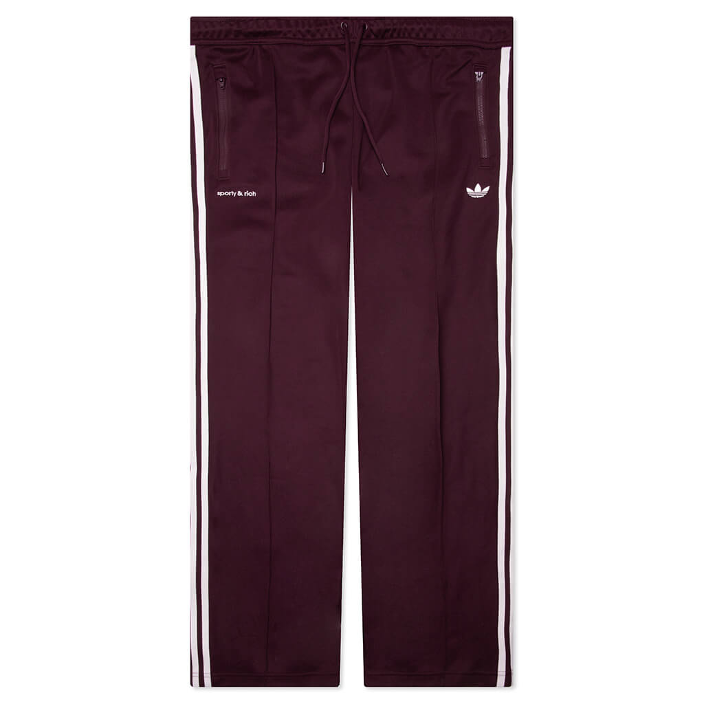 Adidas x Sporty & Rich Track Pant - Maroon – Feature