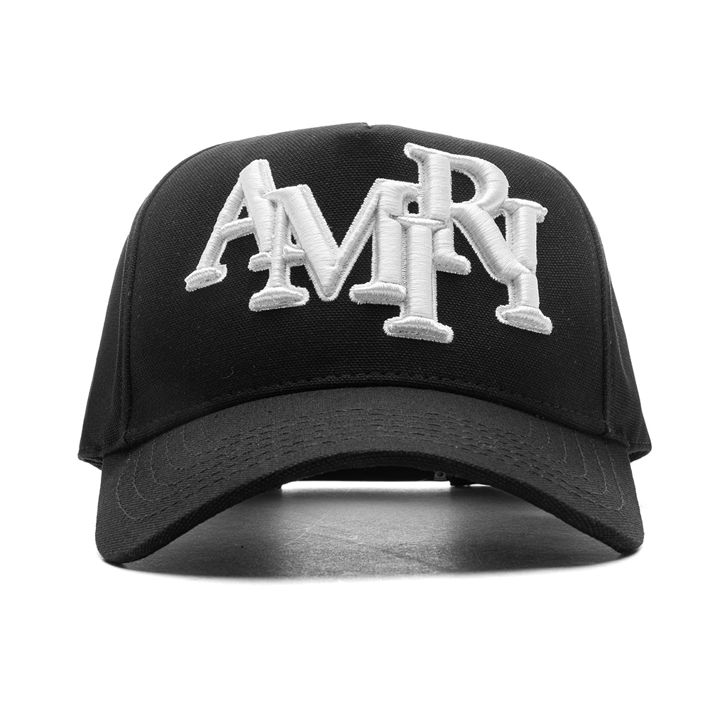 Staggered Amiri Canvas Hat - Black – Feature