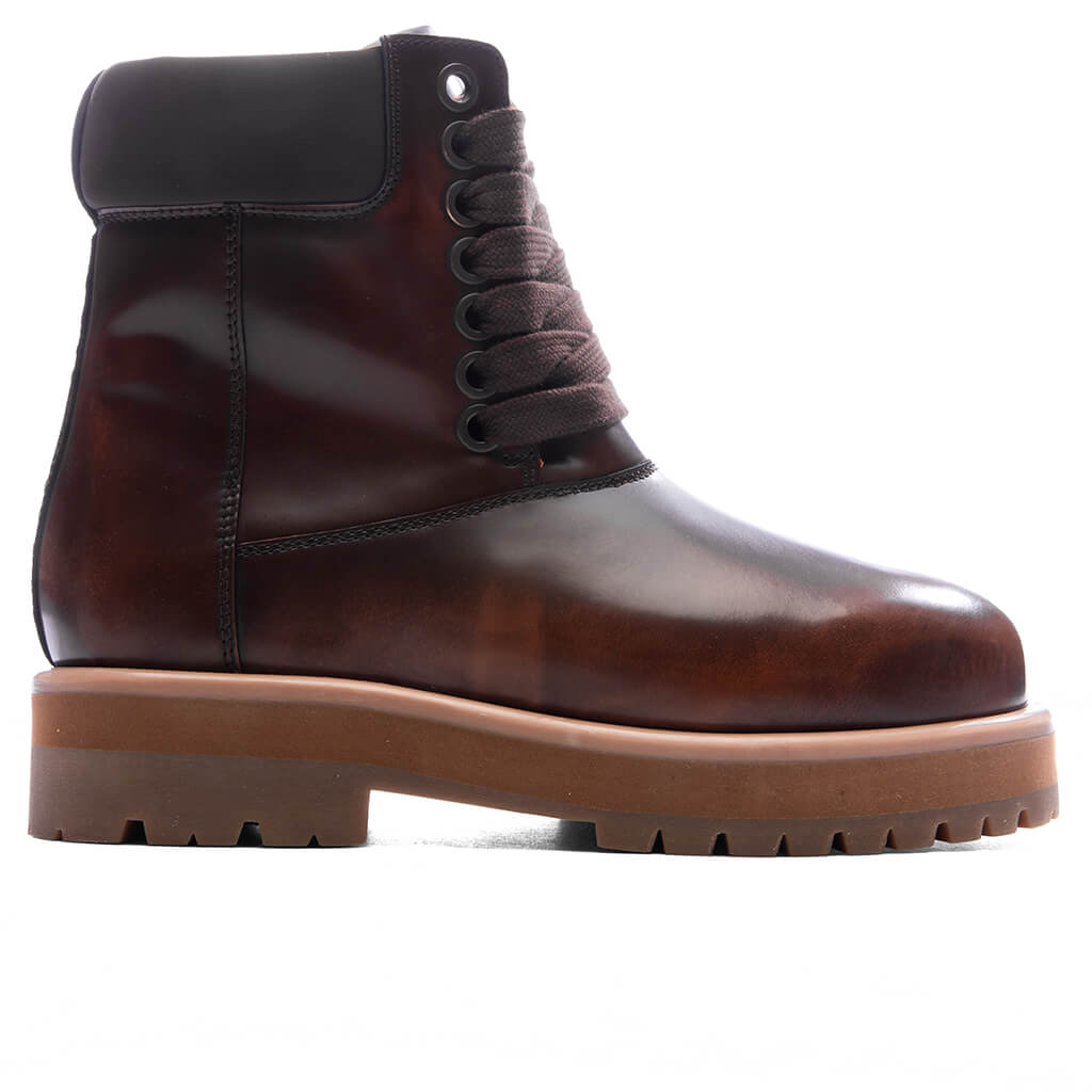 Strada G Brushed Boot - Brown – Feature
