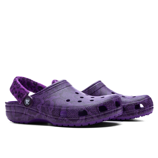 Crocs x Stray Rats Classic Clog - Ultraviolet – Feature