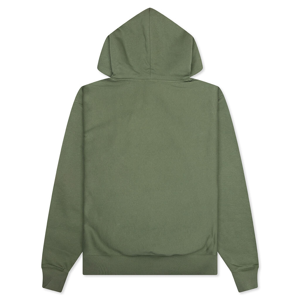 Strong Mac Hoodie - Olive – Feature