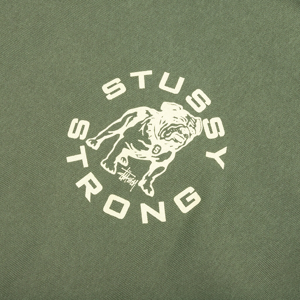Strong Mac Hoodie - Olive – Feature