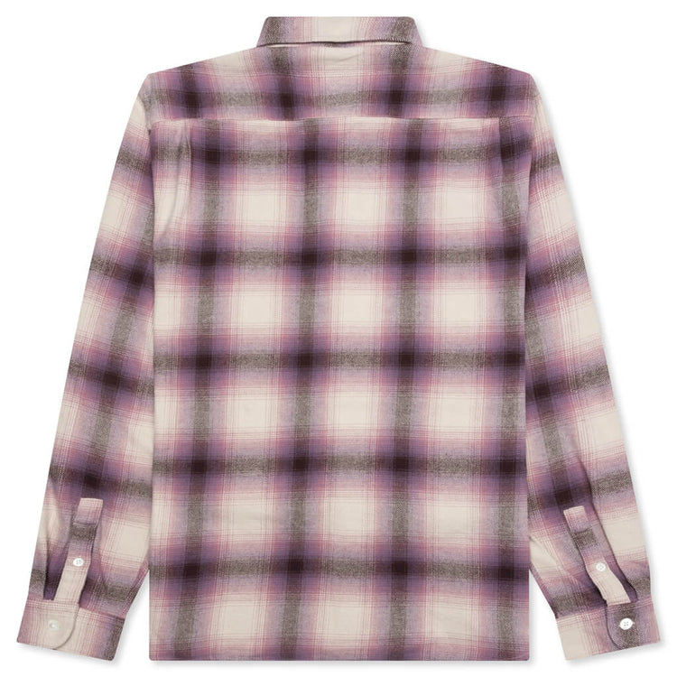 Bay Plaid Shirt - Berry – Feature