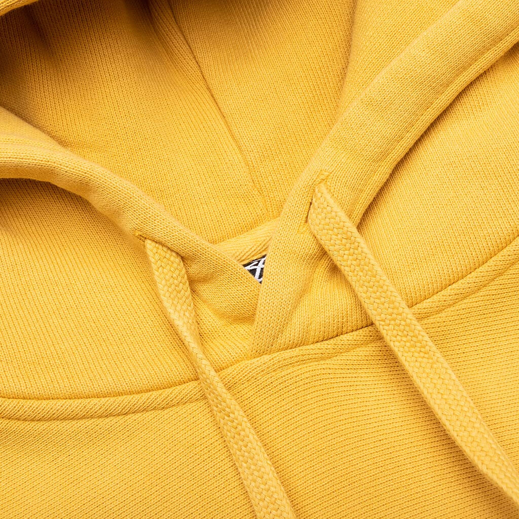 Skull & Bones Pigment Dyed Hoodie - Honey – Feature