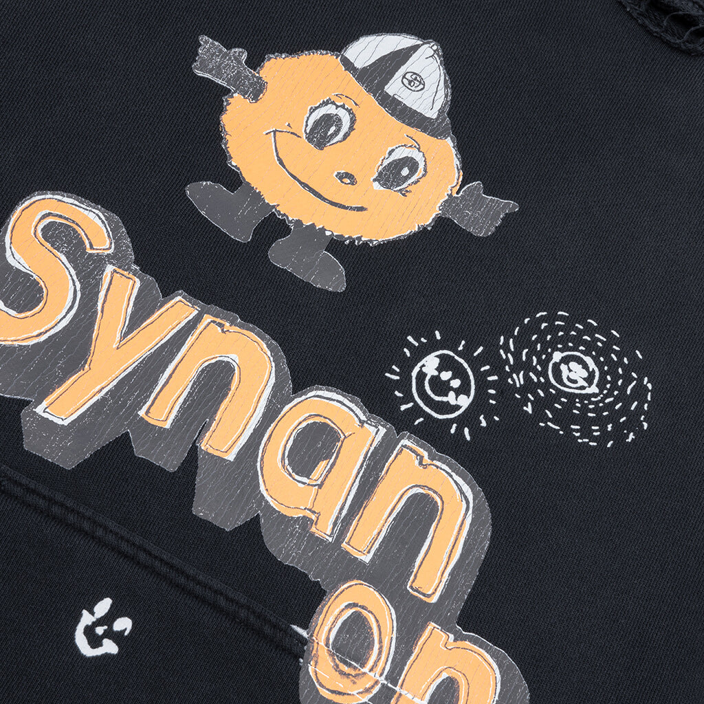 Synanon Hooded Sweatshirt - Black – Feature