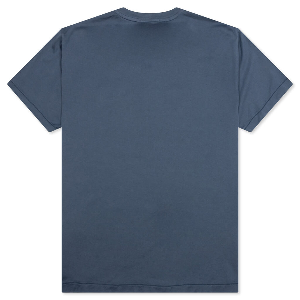 Compass Patch Logo S/S T-Shirt - Avio Blue – Feature