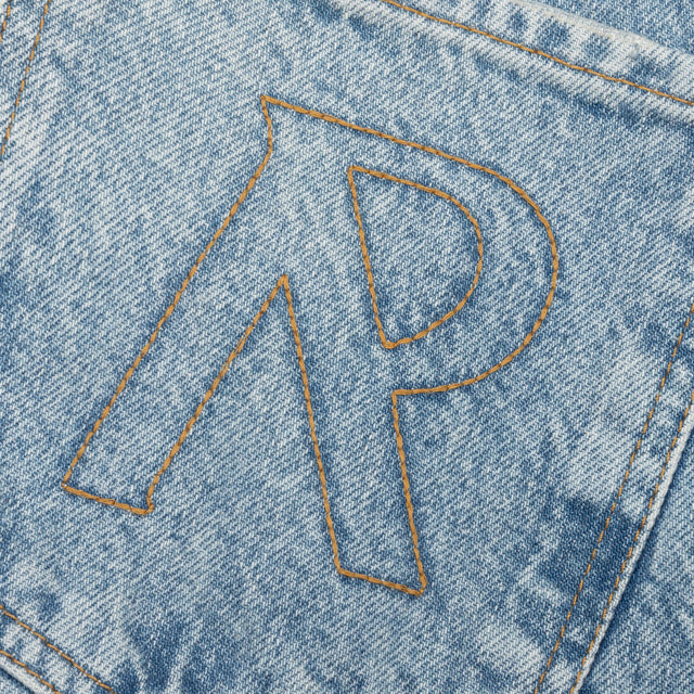Tailored Denim Shorts - Blue – Feature