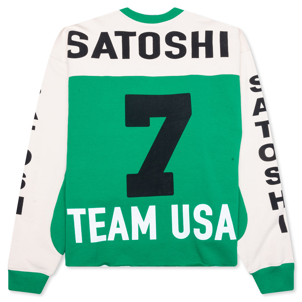 Team USA Racer Crewneck - Green – Feature