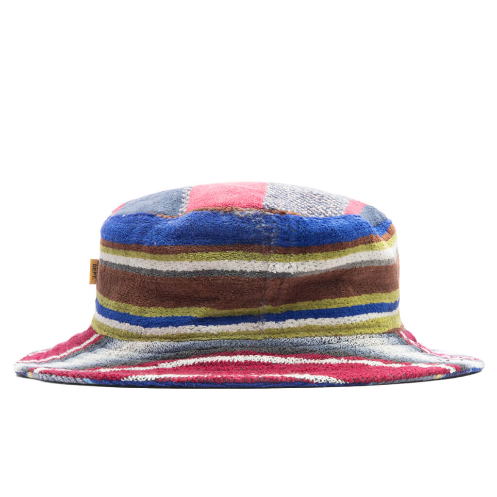 Terry Cloth Bucket Hat - Multi – Feature
