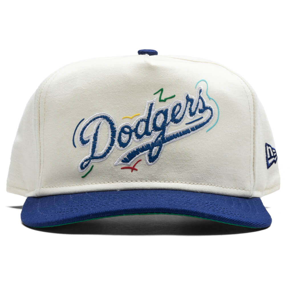 The Golfer Snapback Team Scribble - Los Angeles Dodgers – Feature