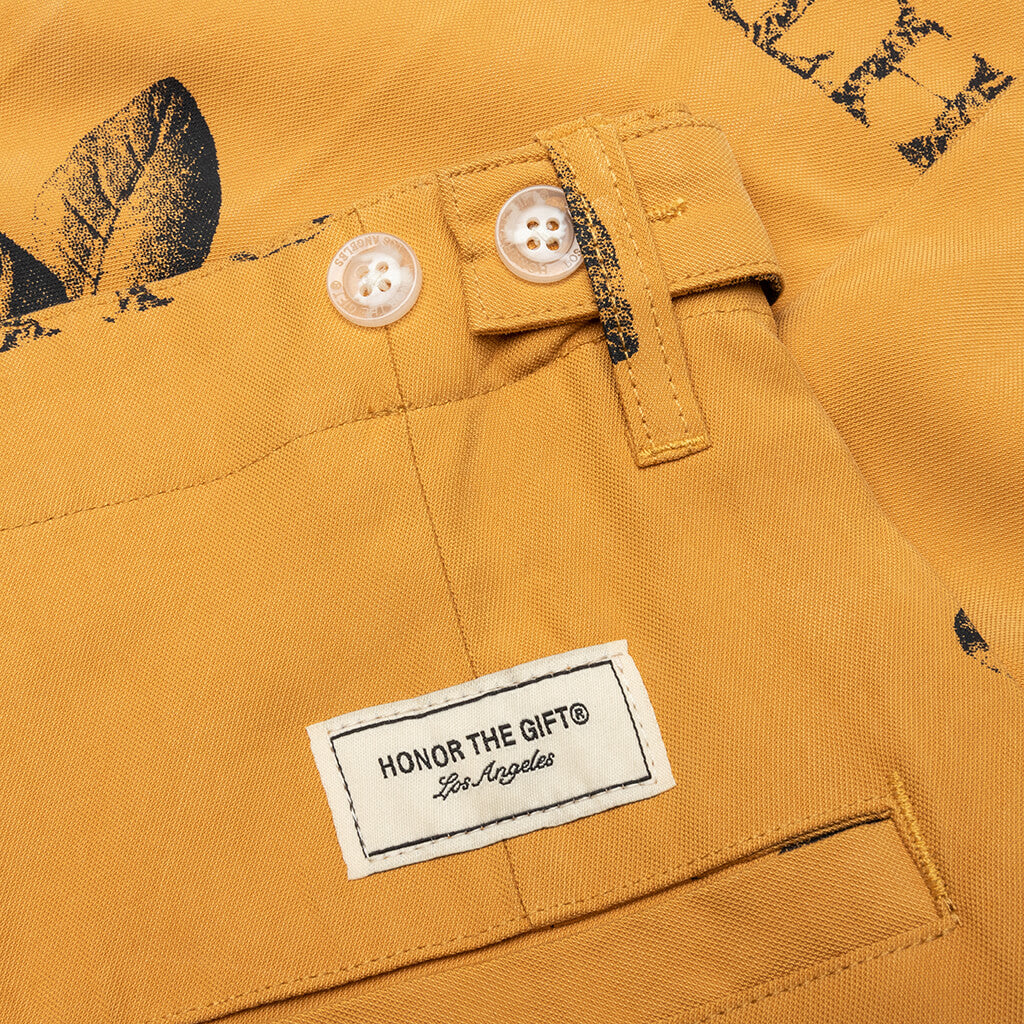 Tobacco Shorts - Mustard – Feature