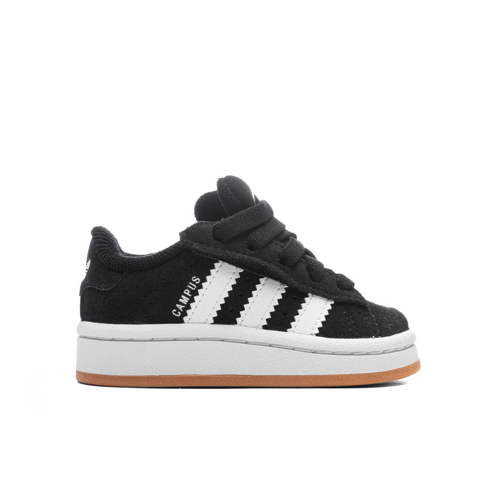 Toddlers Campus 00s Comfort Elastic Lace - Core Black/Cloud White/Gum ...