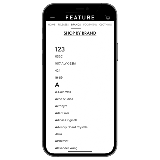 Designer Clothing Shopping App | Explore the Feature App
