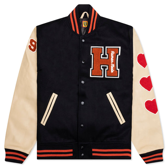 Varsity Jacket - Black – Feature