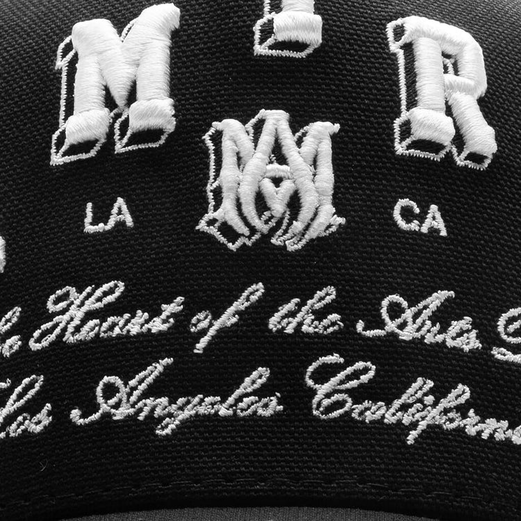 Varsity Trucker Hat - Black – Feature