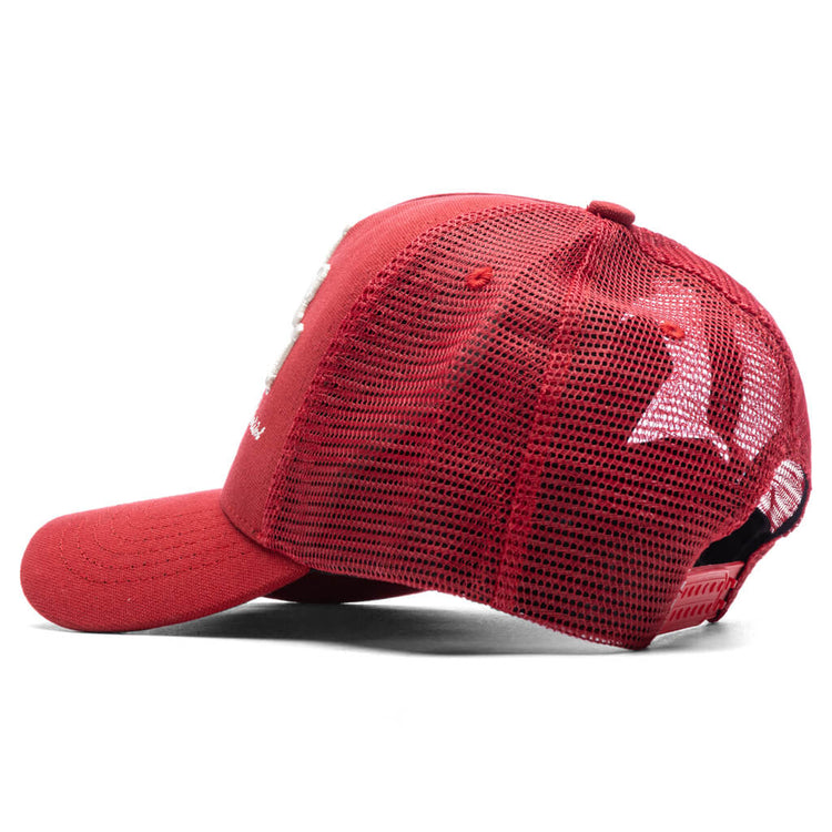 Varsity Trucker Hat - Red – Feature