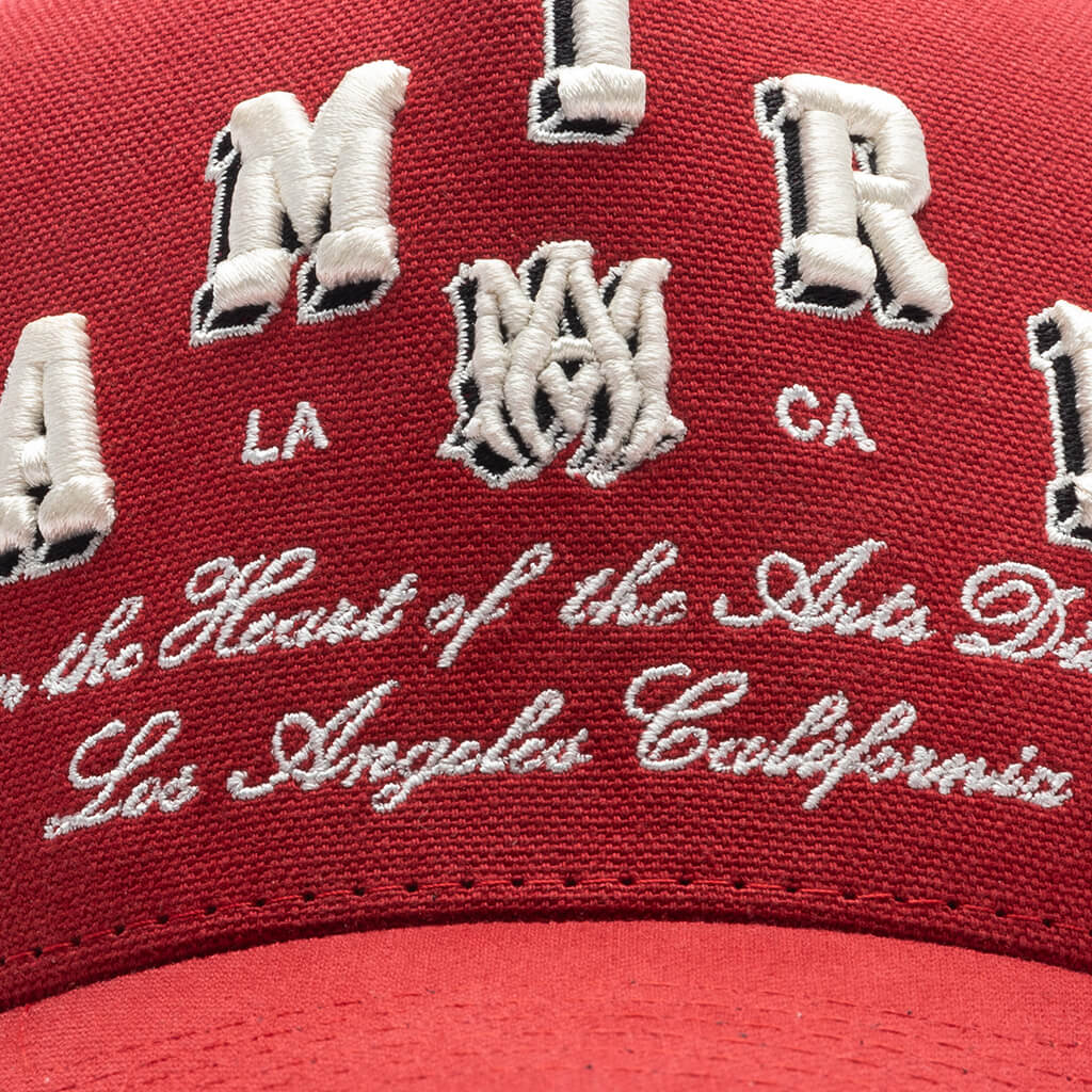 Varsity Trucker Hat - Red – Feature