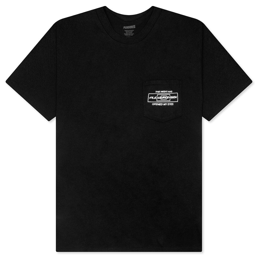 Vision Pocket T-Shirt - Black – Feature