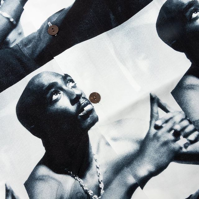 Tupac Hawaiian Type-2 S/S Shirt - White – Feature