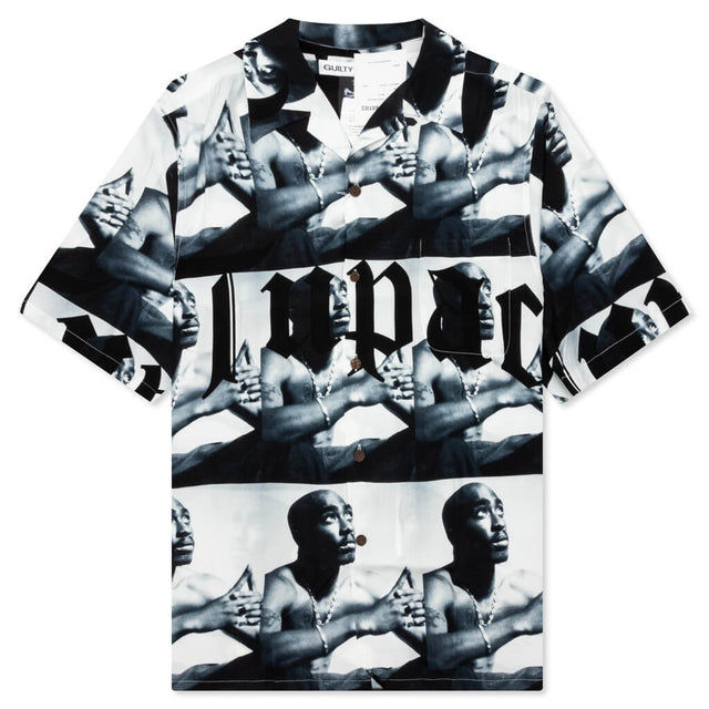 Tupac Hawaiian Type-2 S/S Shirt - White – Feature