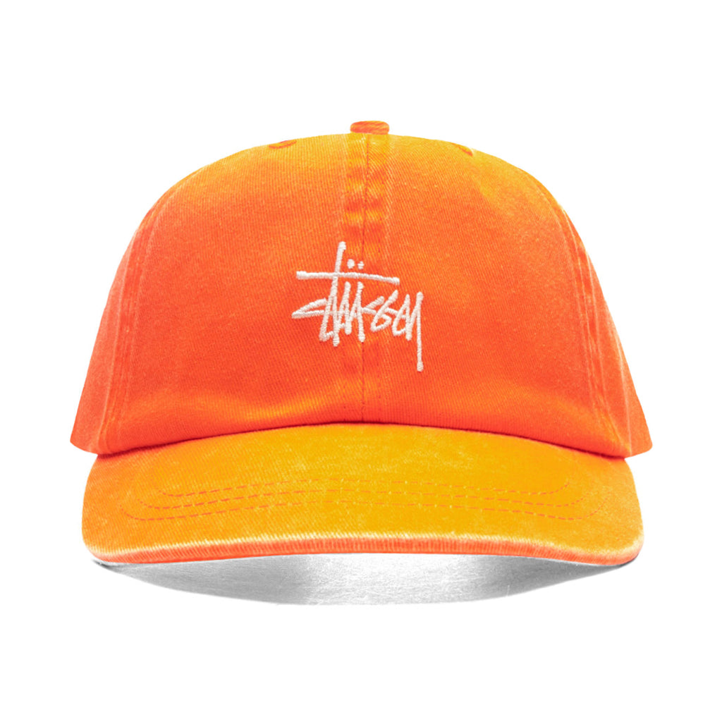 Washed Basic Low Pro Cap - Flo Orange – Feature