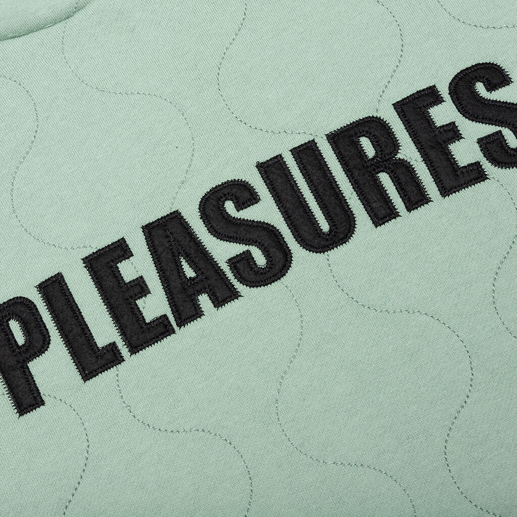 Wave Quilted Hoodie - Matcha – Feature