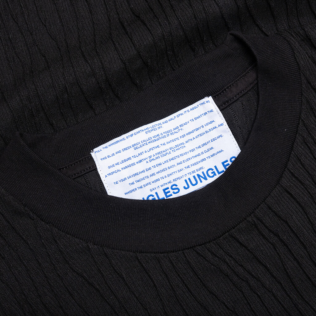 Wavy Tee - Black – Feature