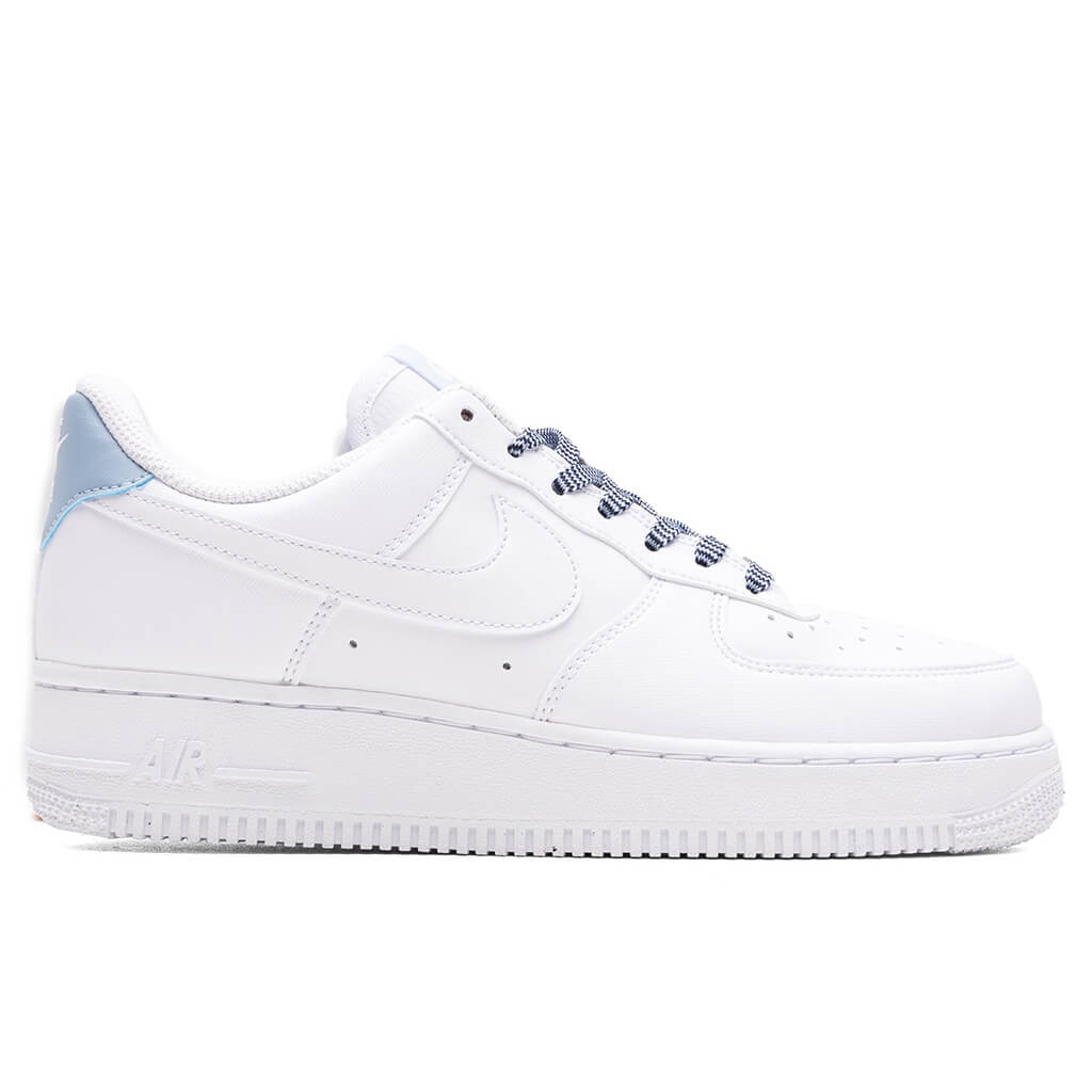 Women's Air Force 1 '07 Next Nature - White/Light Armory Blue – Feature