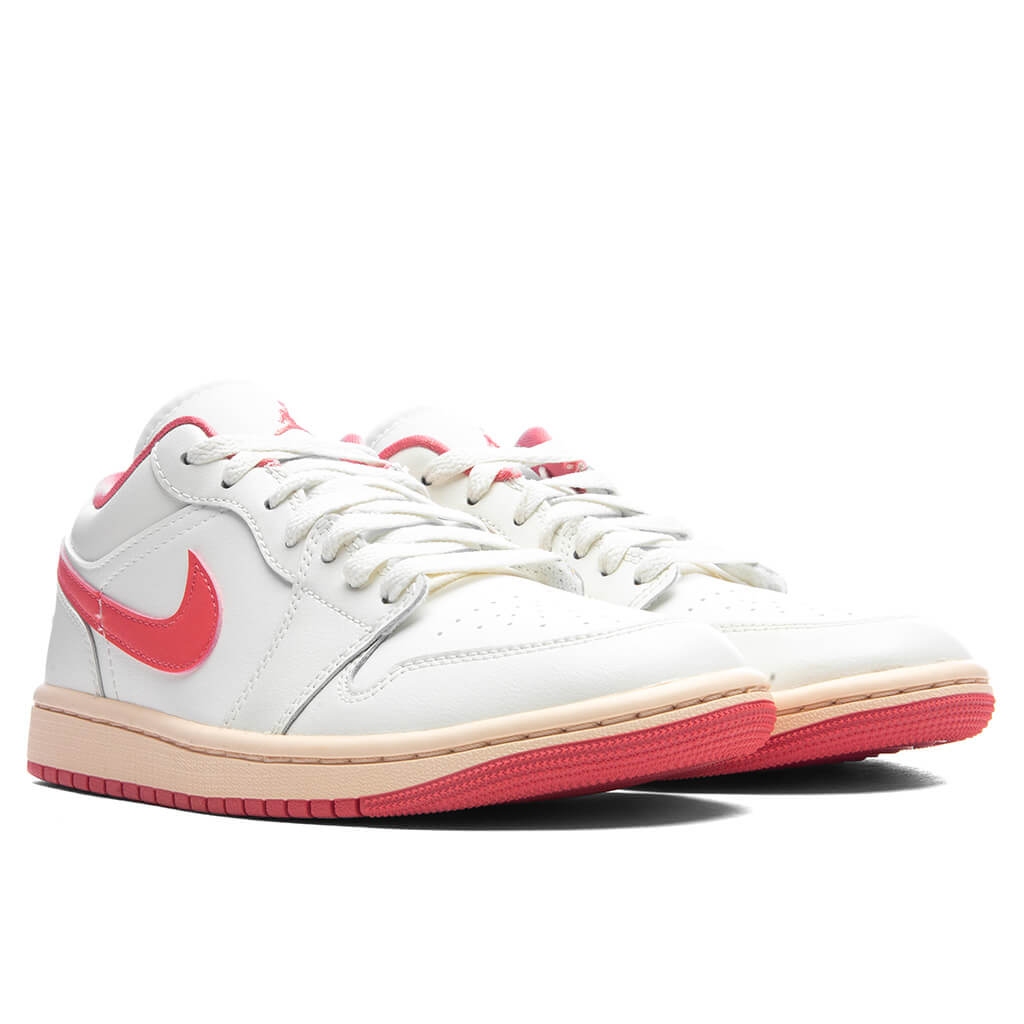 Women's Air Jordan 1 Low - Sail/Pink Salt/Guava Ice – Feature