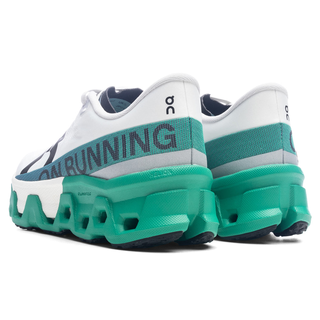 Women's Cloudmonster Hyper - White/Mint – Feature