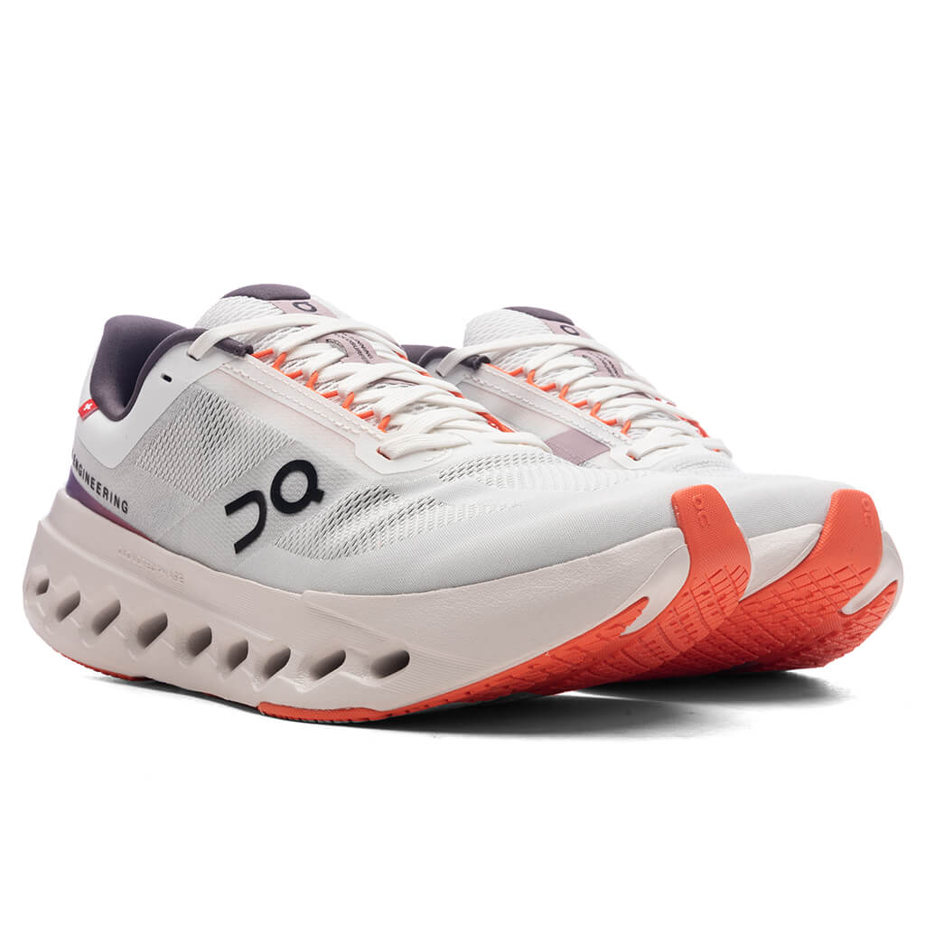 Women's Cloudsurfer Next - White/Flame – Feature