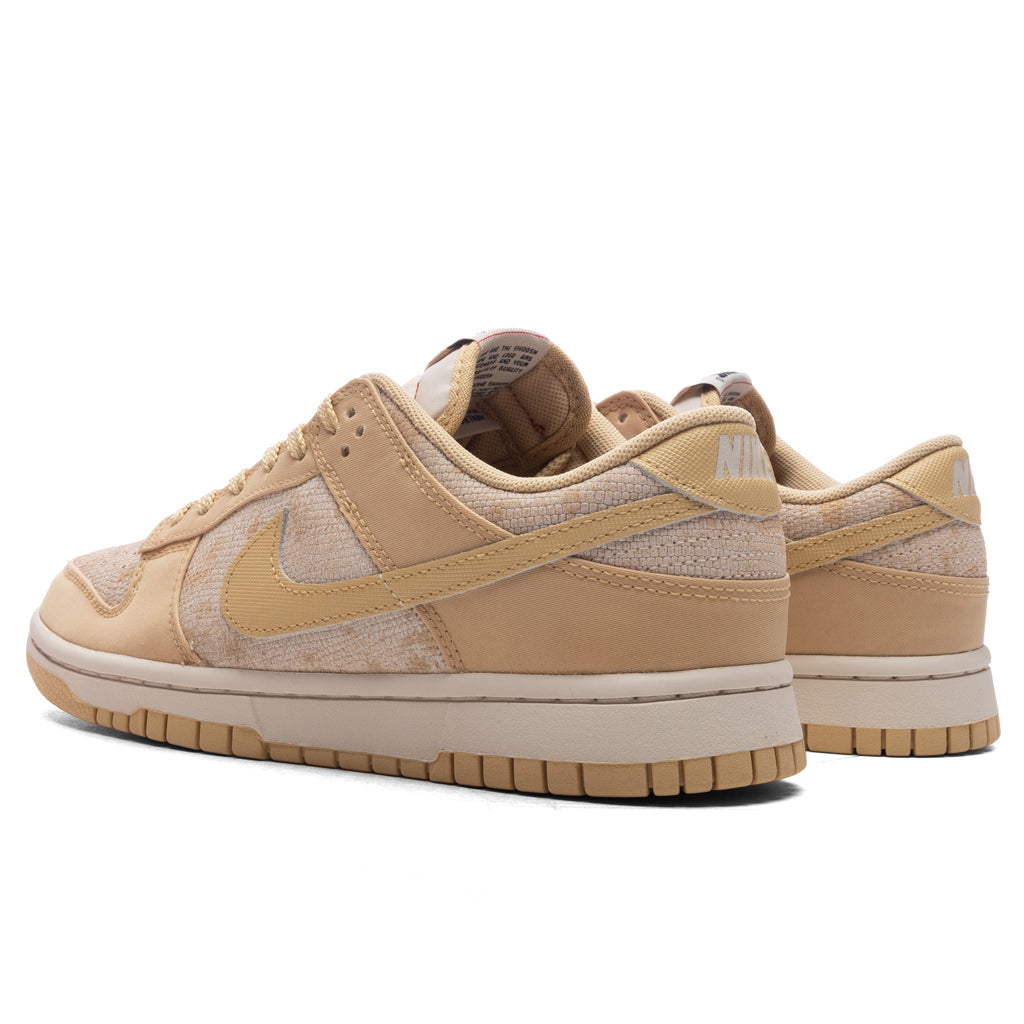 Women's Dunk Low - Light Orewood Brown/Sesame/University Red – Feature