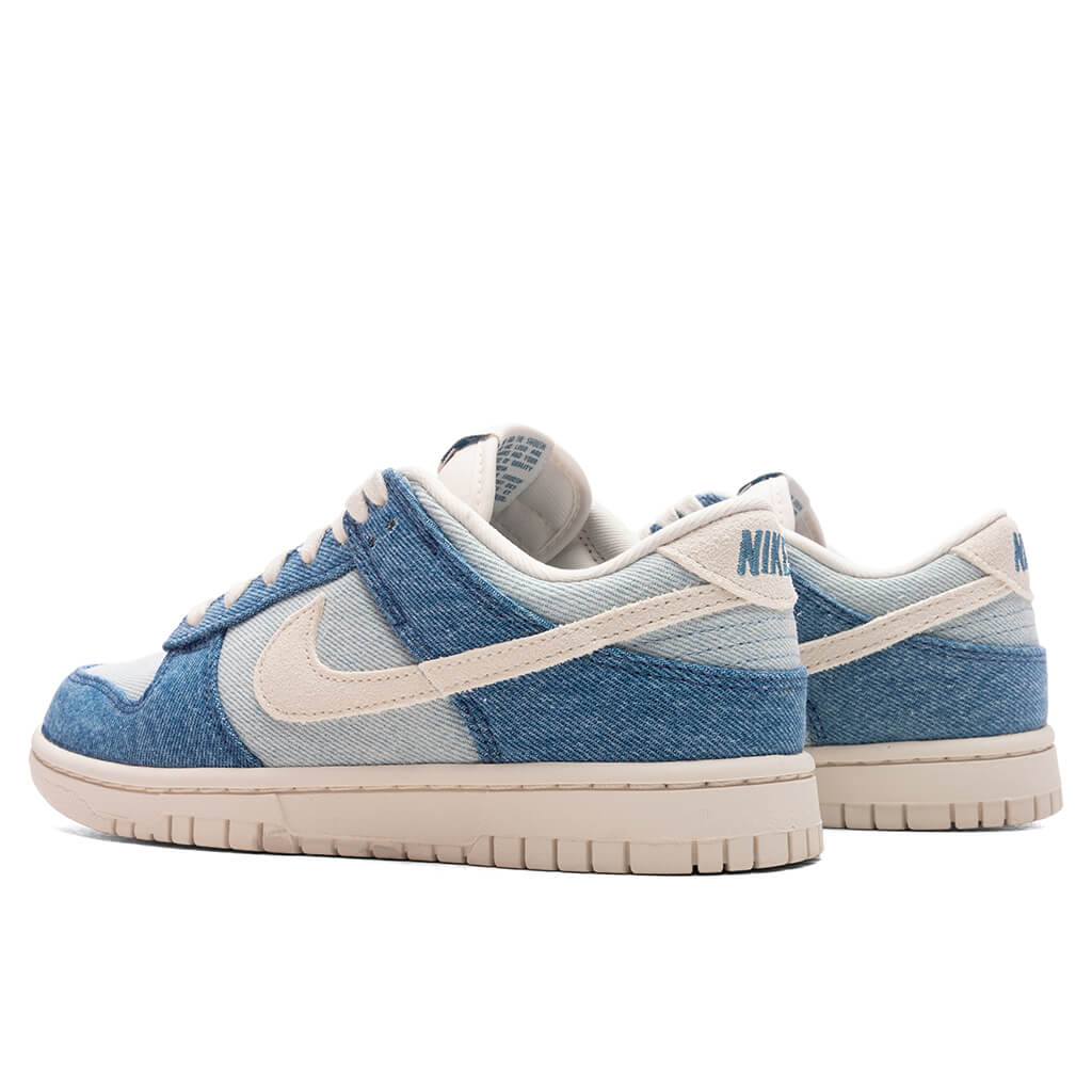 Women's Dunk Low 'Denim' - Smokey Blue/Pale Ivory/Denim Turquoise/Ochr ...