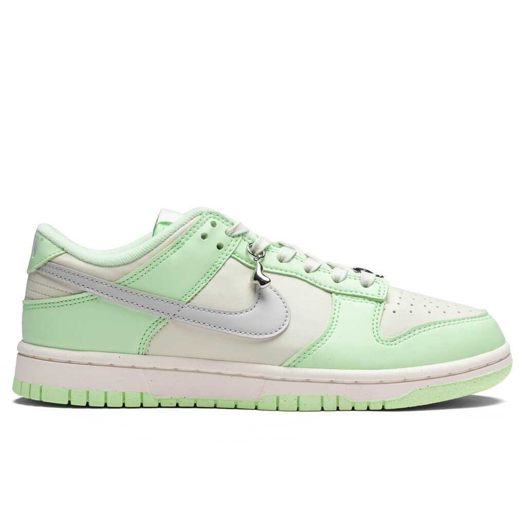 Women's Dunk Low Next Nature - Sea Glass/Light Silver/Vapor Green/Sail ...