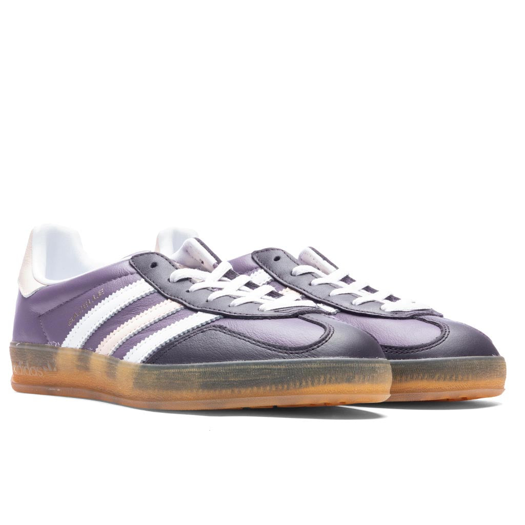 Women's Gazelle Indoor - Shadow Violet/Cloud White/Wonder Quartz – Feature