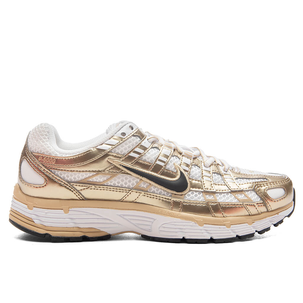 Women's P-6000 Gold - White/Black/Grain/Metallic Gold Grain – Feature